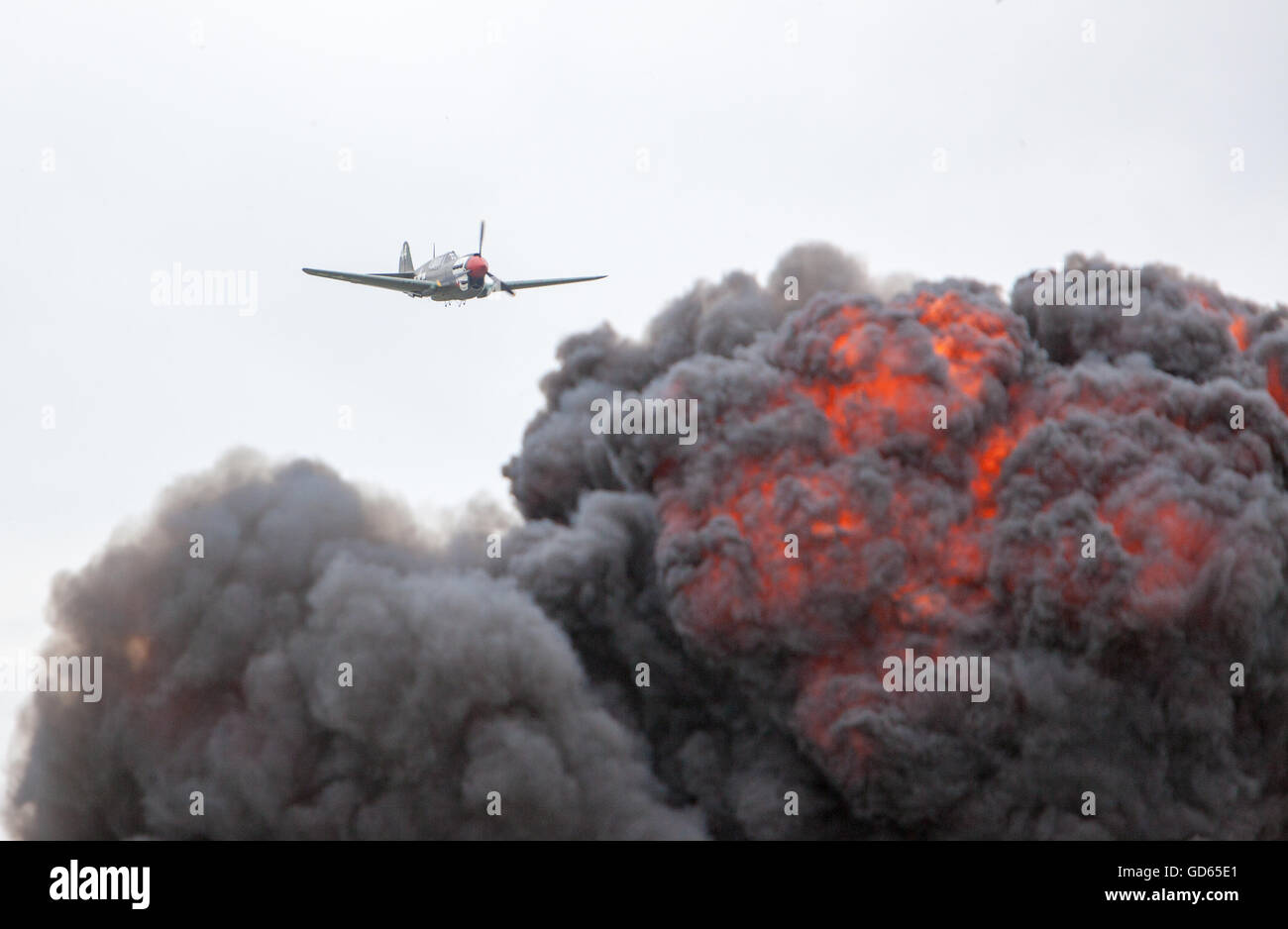 Tiger tank explosion hi-res stock photography and images - Alamy