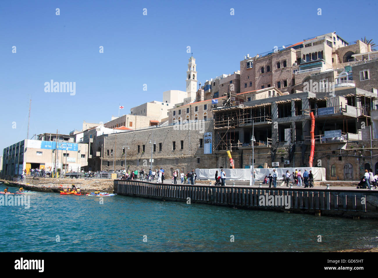 Israel, Jaffa, The ancient port Stock Photo - Alamy