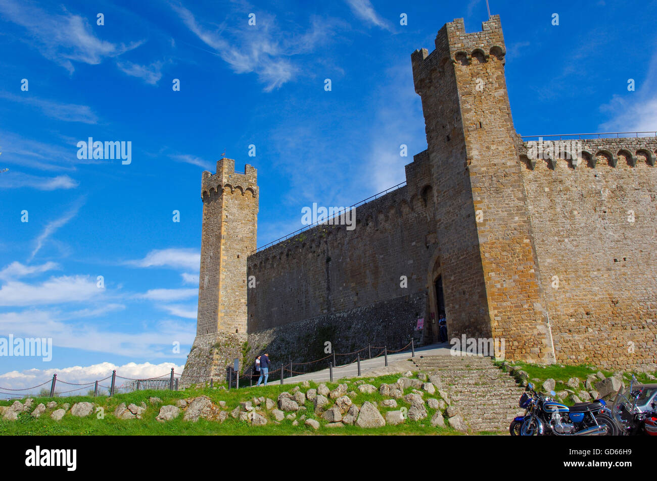Montalcino, Castle, Val d'Orcia, Orcia Valley, UNESCO World Heritage ...