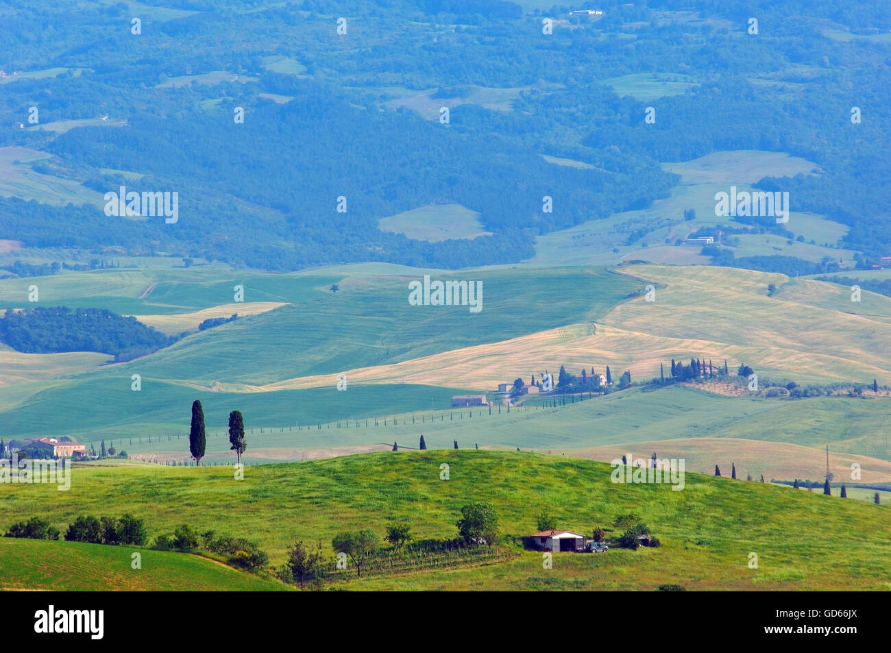 Val d'Orcia, Orcia Valley, Fields, Tuscany Landscape, UNESCO world ...
