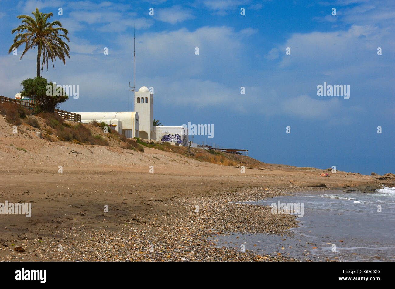 Mojacar, Beach, Almeria Province, Andalusia, Spain, Europe Stock Photo ...