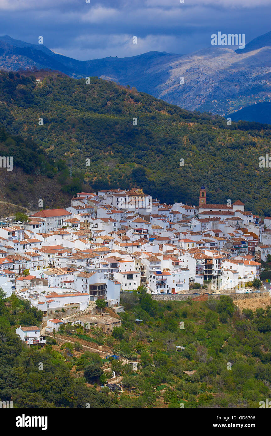 AlgatocIn, Genal river valley, Ronda mountains, White villages, Pueblos ...