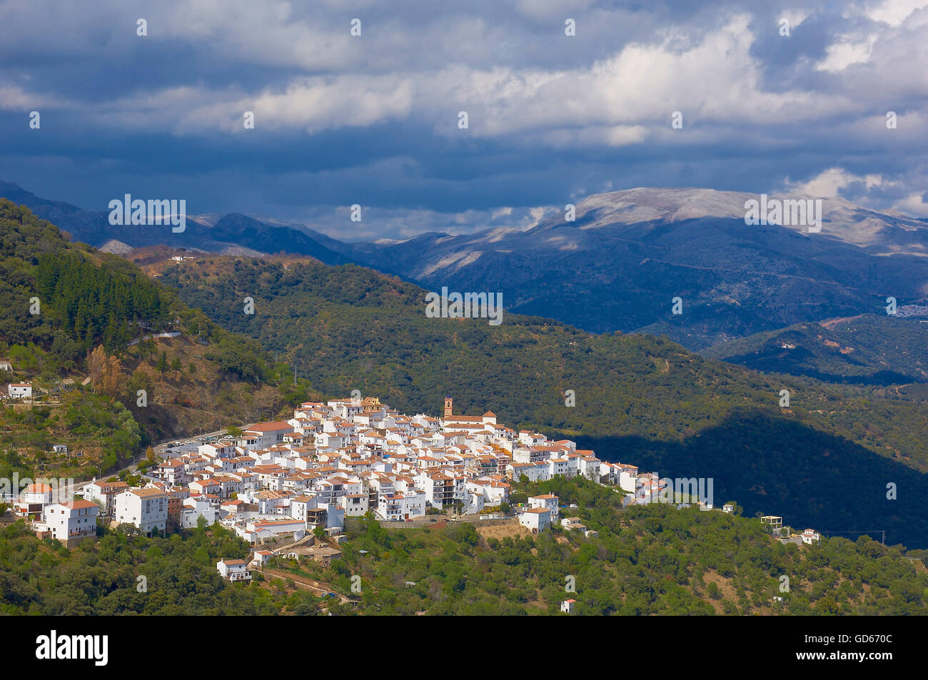 AlgatocIn, Genal river valley, Ronda mountains, White villages, Pueblos ...