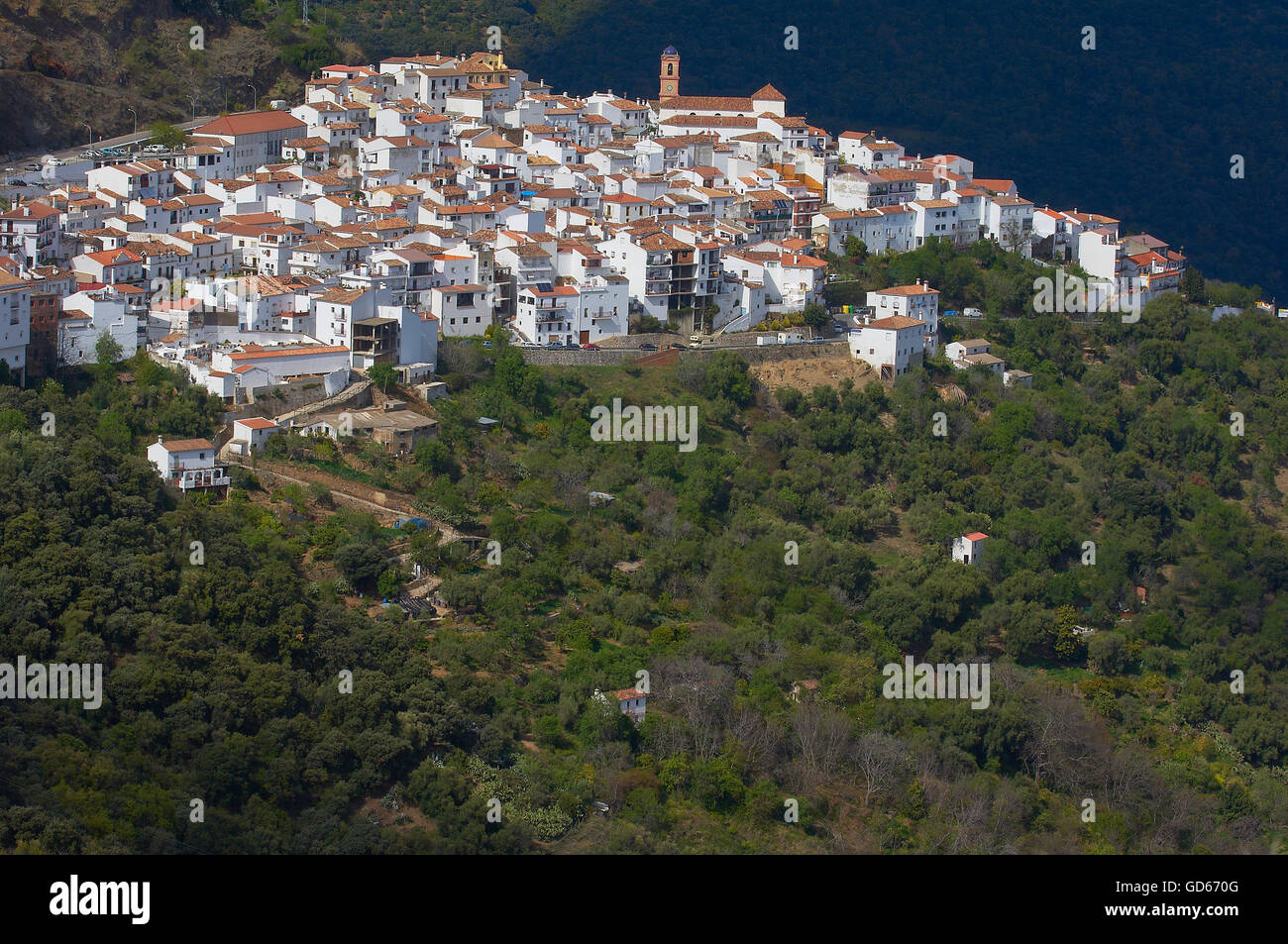 AlgatocIn, Genal river valley, Ronda mountains, White villages, Pueblos ...