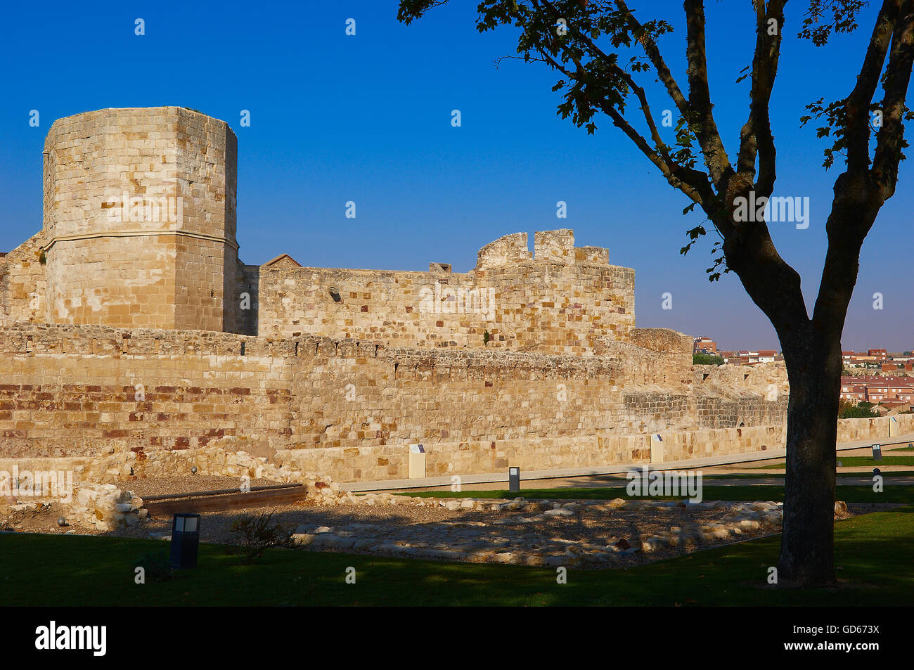 Zamora, Castle, Silver Route, Via de la Plata, Castilla-Leon, Spain ...