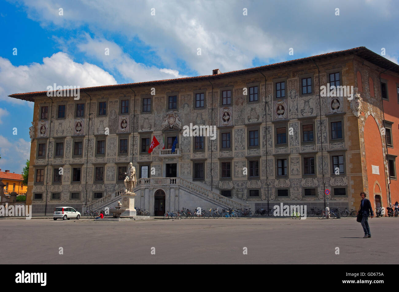 Pisa, Cavalieri Square, Piazza dei Cavalieri, UNESCO world heritage ...
