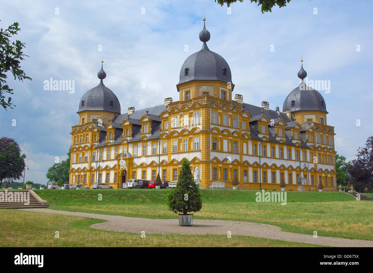 Seehof Castle, Memmelsdorf near Bamberg, Upper Franconia, Bavaria ...