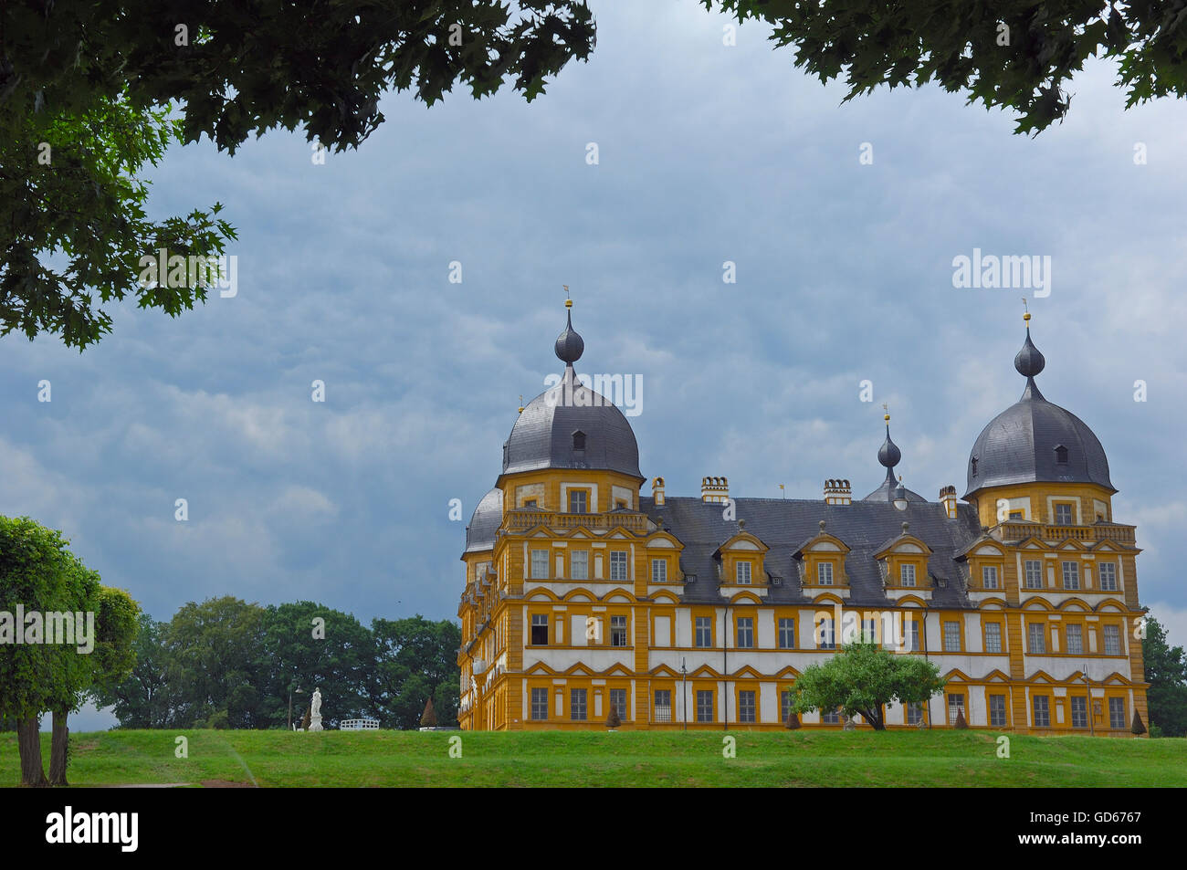Seehof Castle, Memmelsdorf near Bamberg, Upper Franconia, Bavaria ...