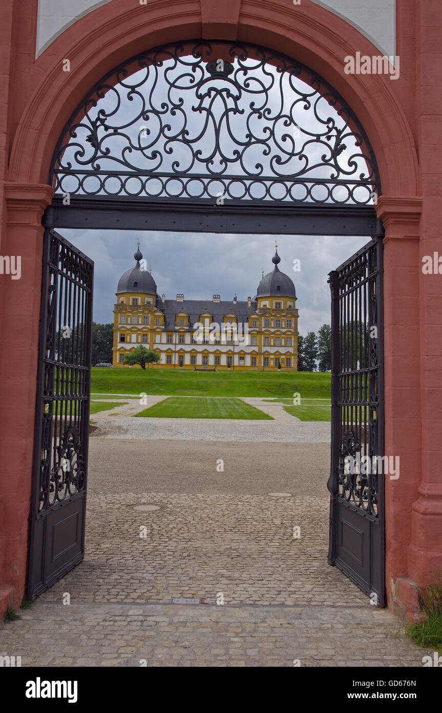 Seehof Castle, Memmelsdorf near Bamberg, Upper Franconia, Bavaria ...