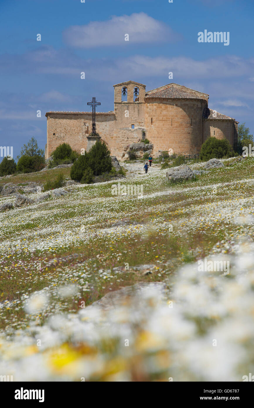 San Frutos del Duraton Hermitage, Hoces del Duraton, Duraton river ...