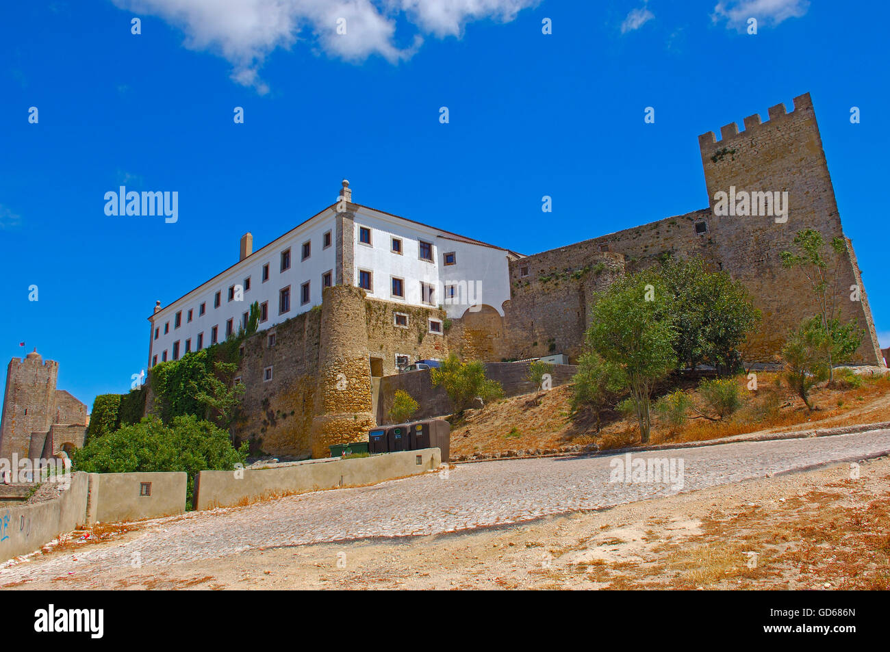 Palmela, Palmela castle now Pousada-hotel, Setubal district, Serra de ...