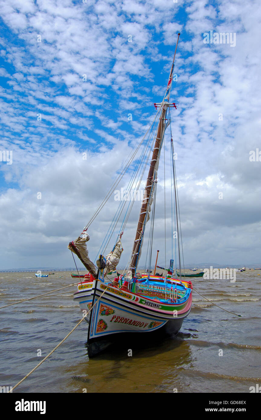 Alcochete, Tejo River, River Tagus, Setubal district, Lisbon coast ...