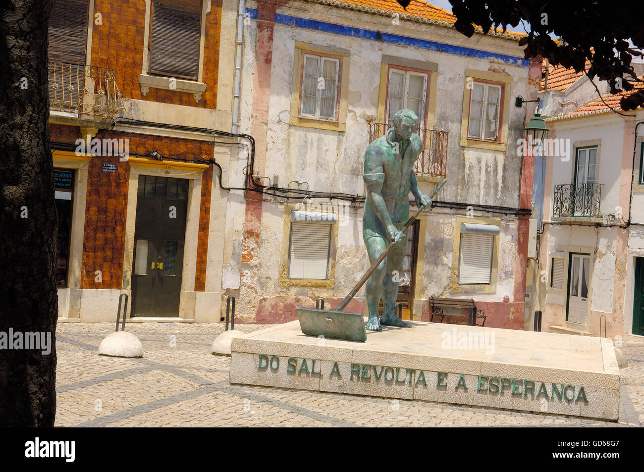 Alcochete salt monument setubal district hi-res stock photography and ...