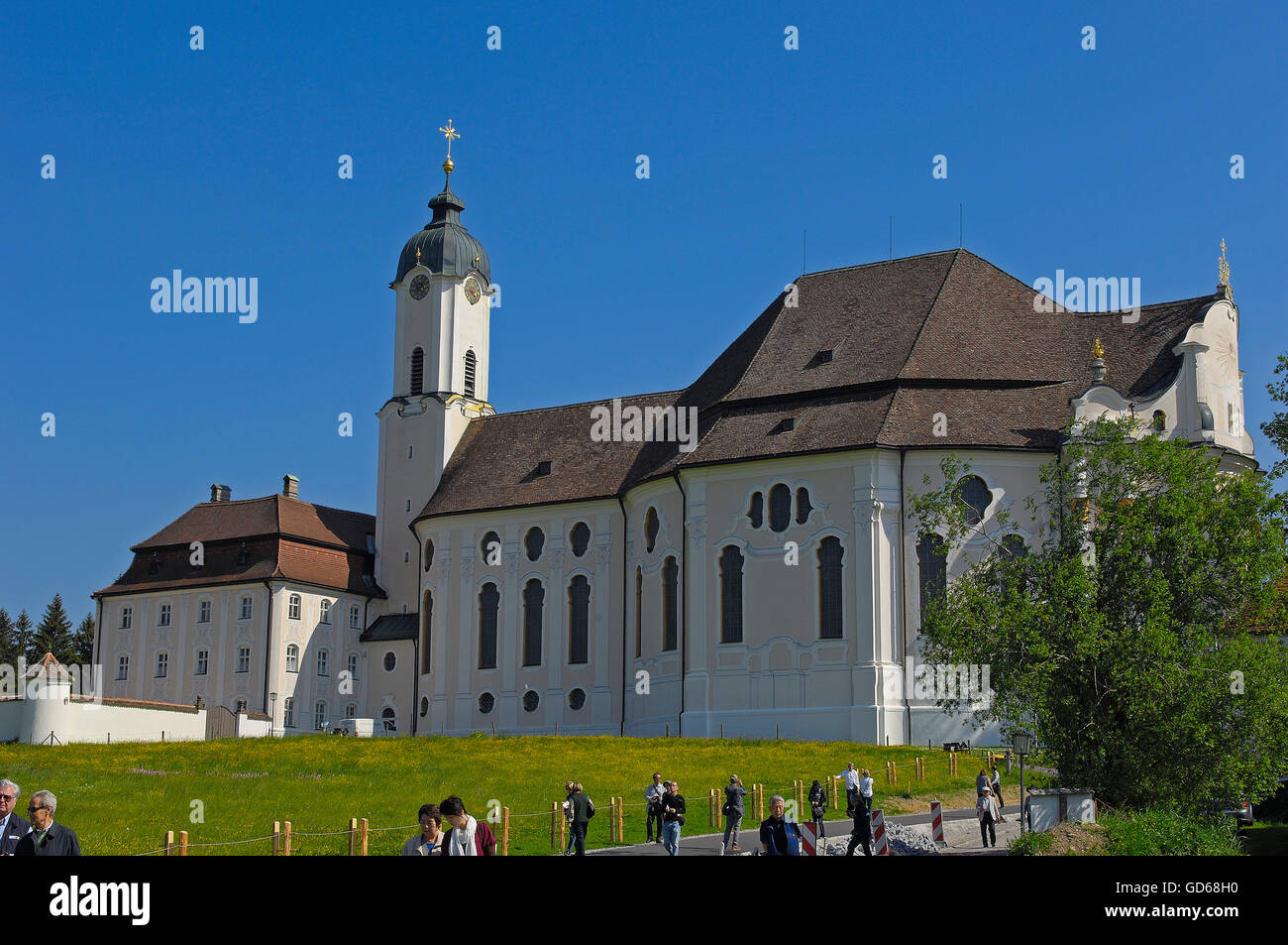 Wieskirche, Wies church, Wies, Near Steingaden, UNESCO World Heritage ...