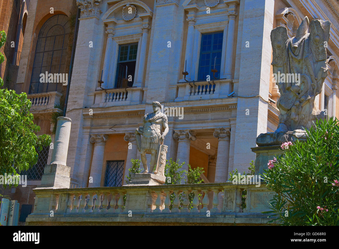 Capitoline hill, Piazza del Campidoglio, Capitol Square, Rome, Lazio ...