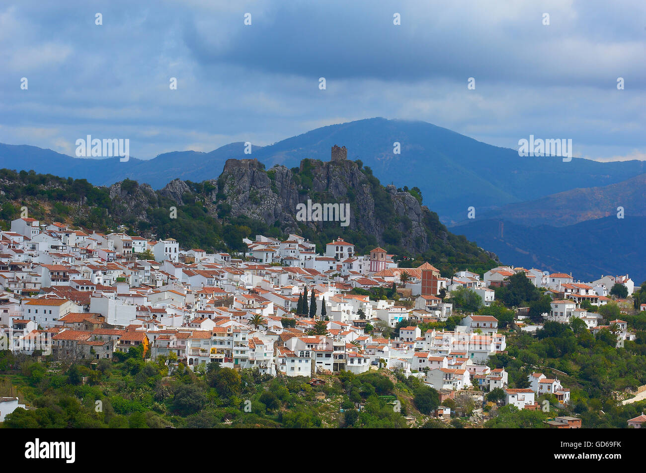 Gaucin, Genal river valley, Serrania de Ronda, White Village, Malaga ...