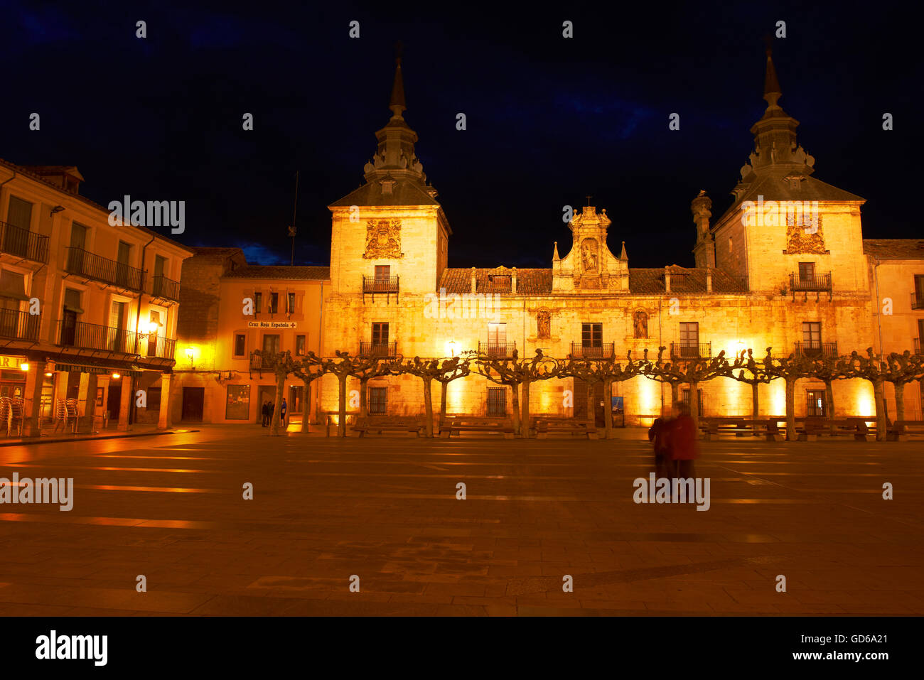 El Burgo de Osma, Ciudad de osma, Main Square, Plaza Mayor, Soria ...