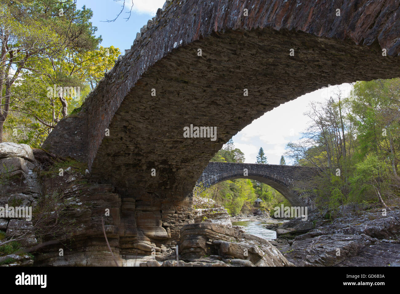 Invermoriston bridge Scotland UK Scottish tourist destination the old ...