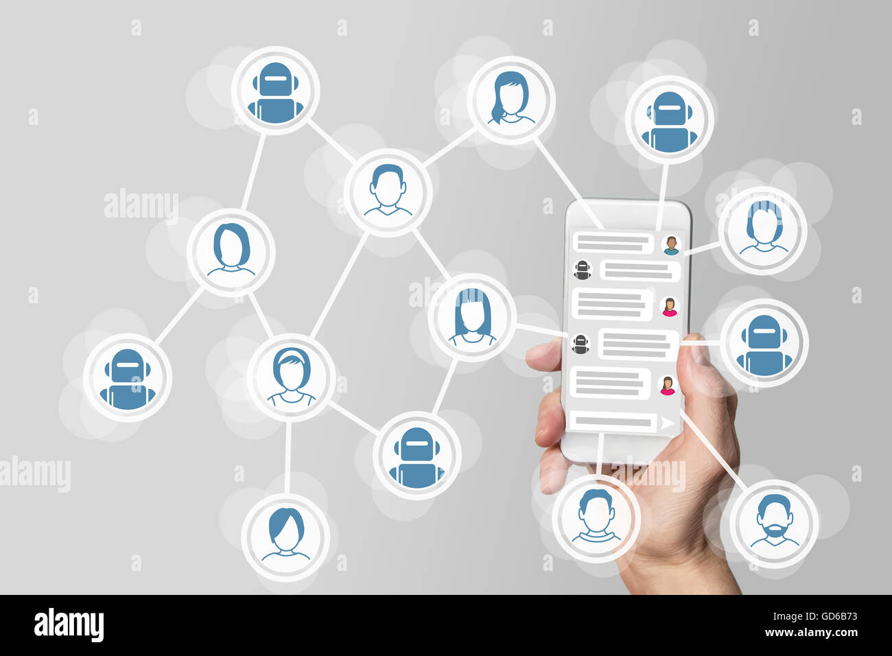 Chatbot hi-res stock photography and images - Alamy