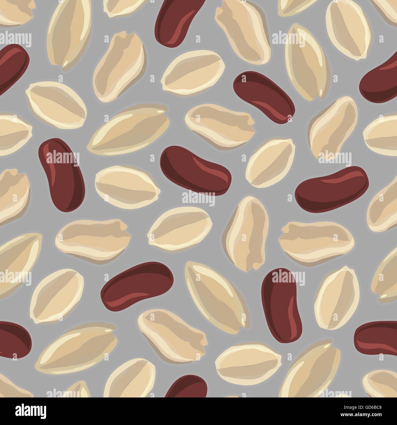 peanuts seamless background Stock Vector Image & Art - Alamy