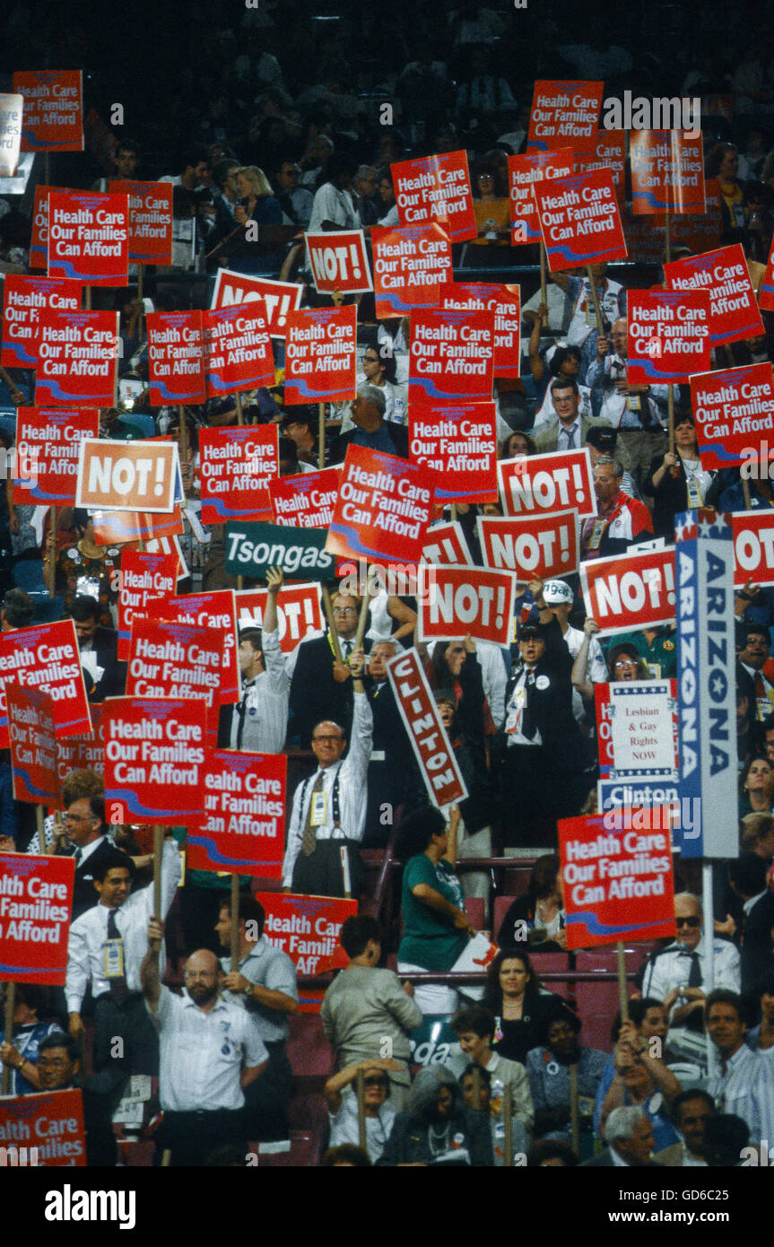 1992 democratic national convention hi-res stock photography and images ...
