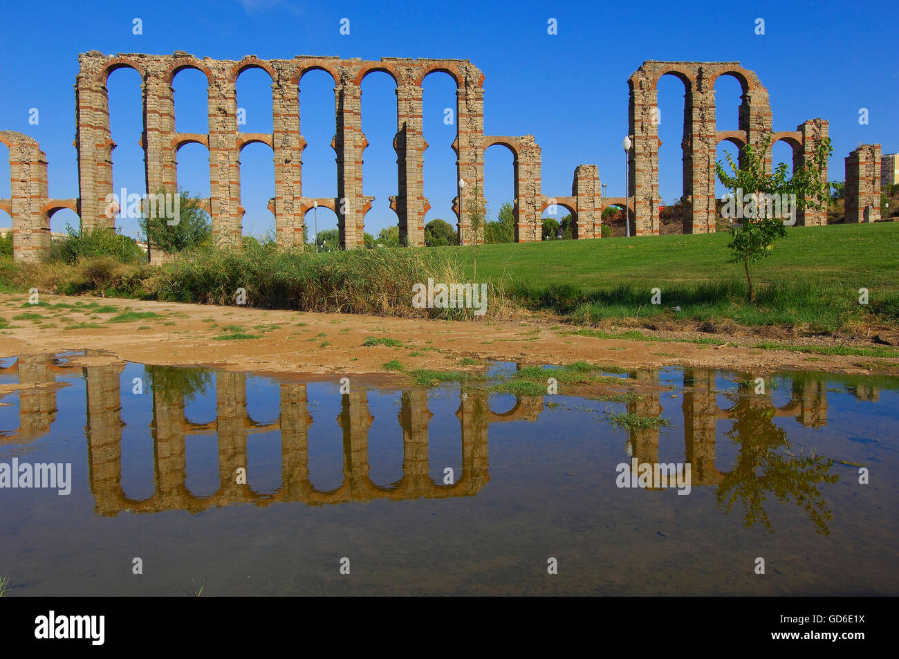 Merida, Los Milagros Aqueduct, Los Milagros Roman aqueduct , Aqueduct ...
