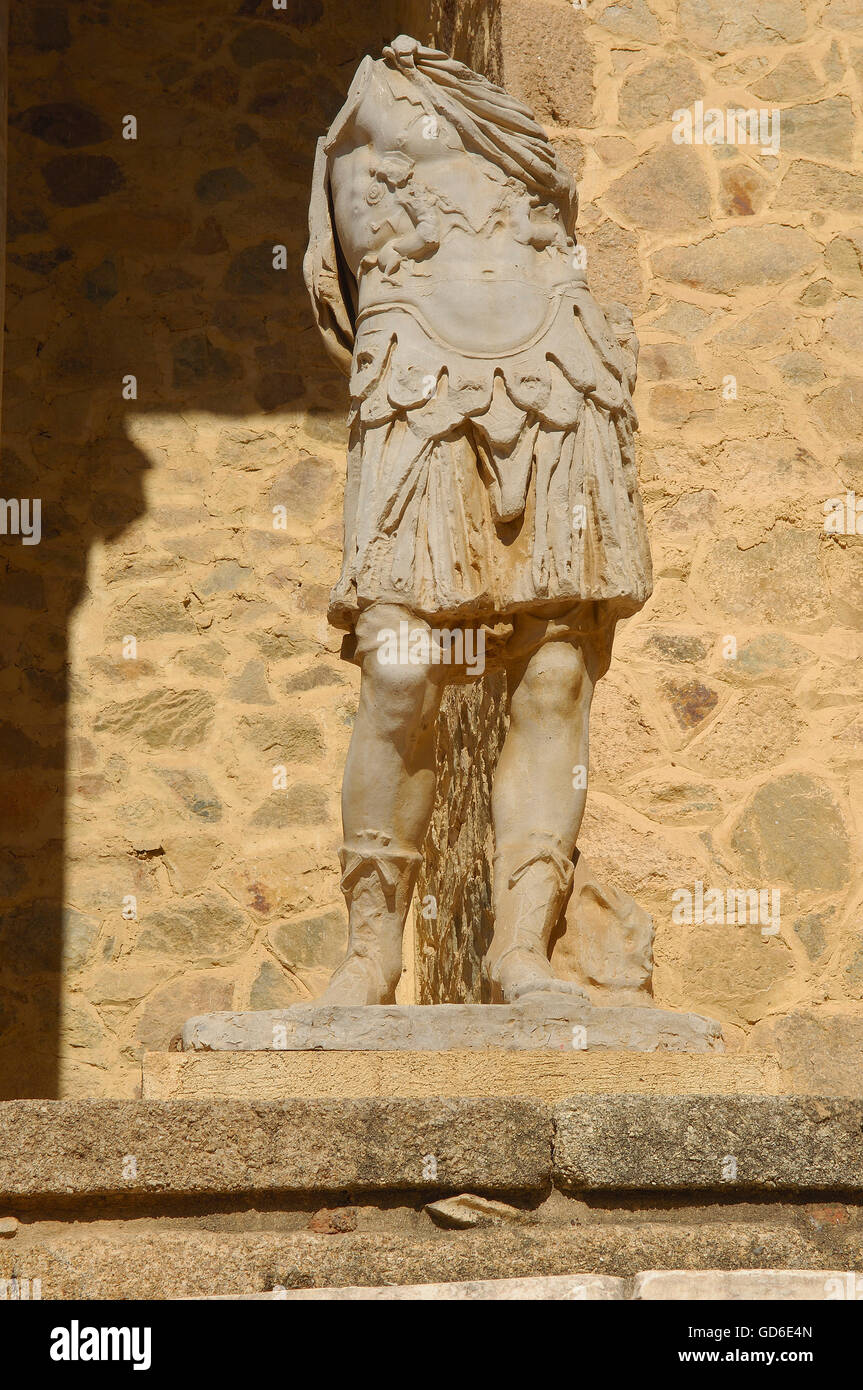 Statue in roman theatre merida hi-res stock photography and images - Alamy