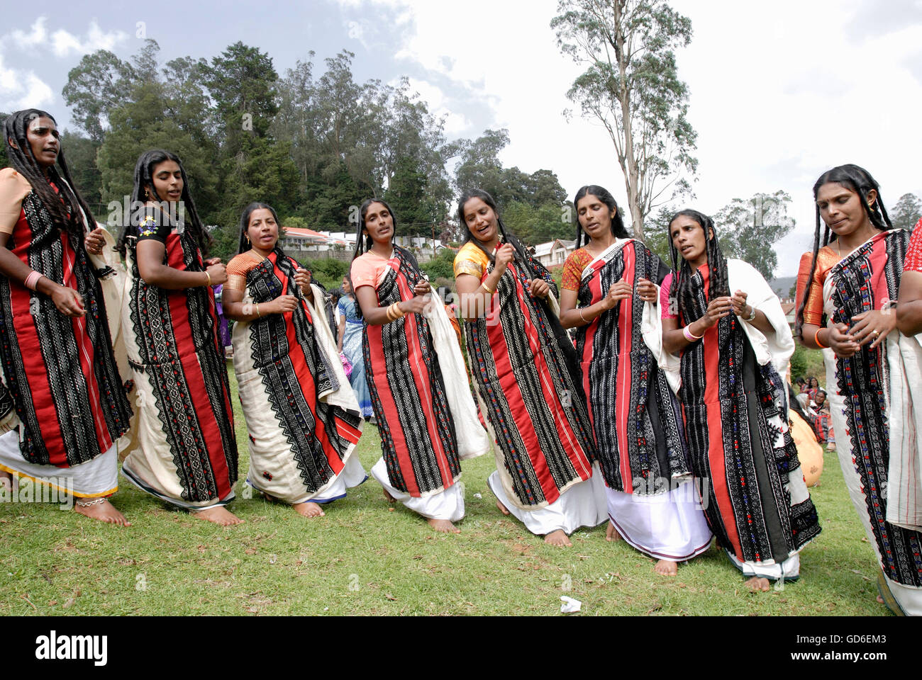 Women of Todas tribe Stock Photo - Alamy
