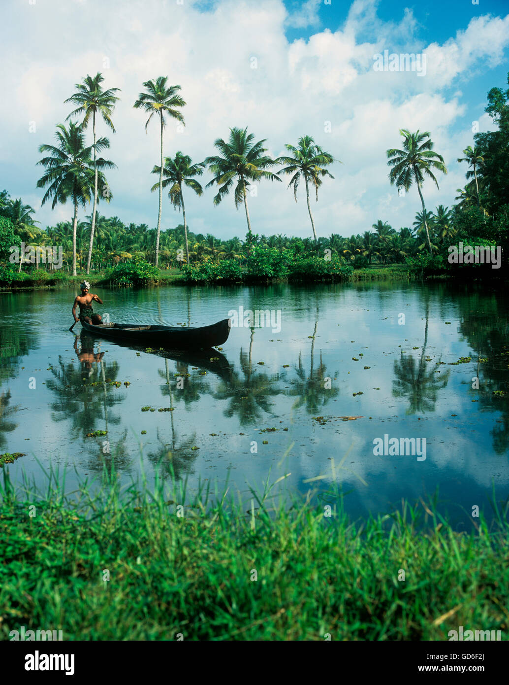 Backwaters of Kerala Stock Photo - Alamy