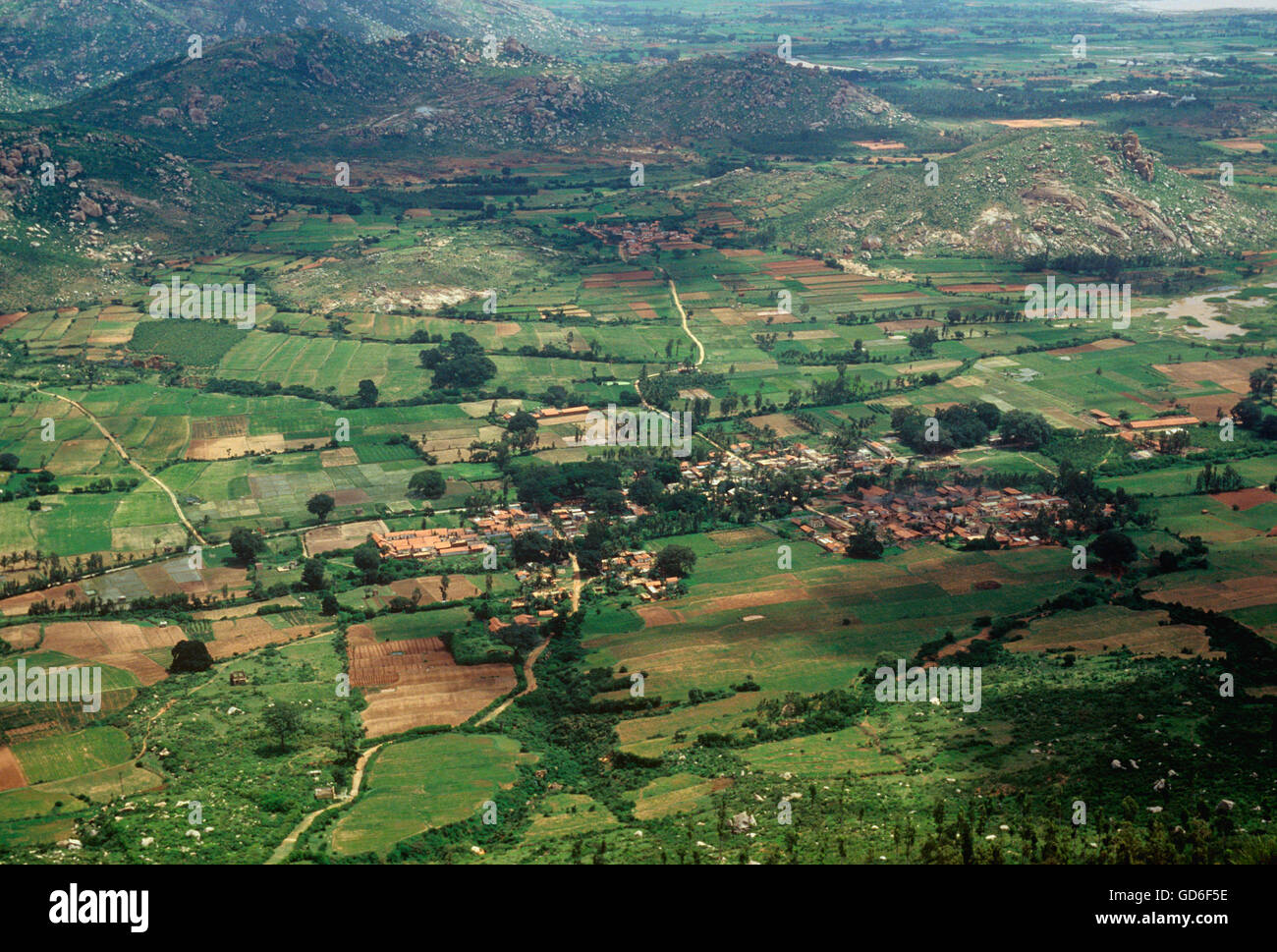 Aerial view from Nandi hills Stock Photo - Alamy