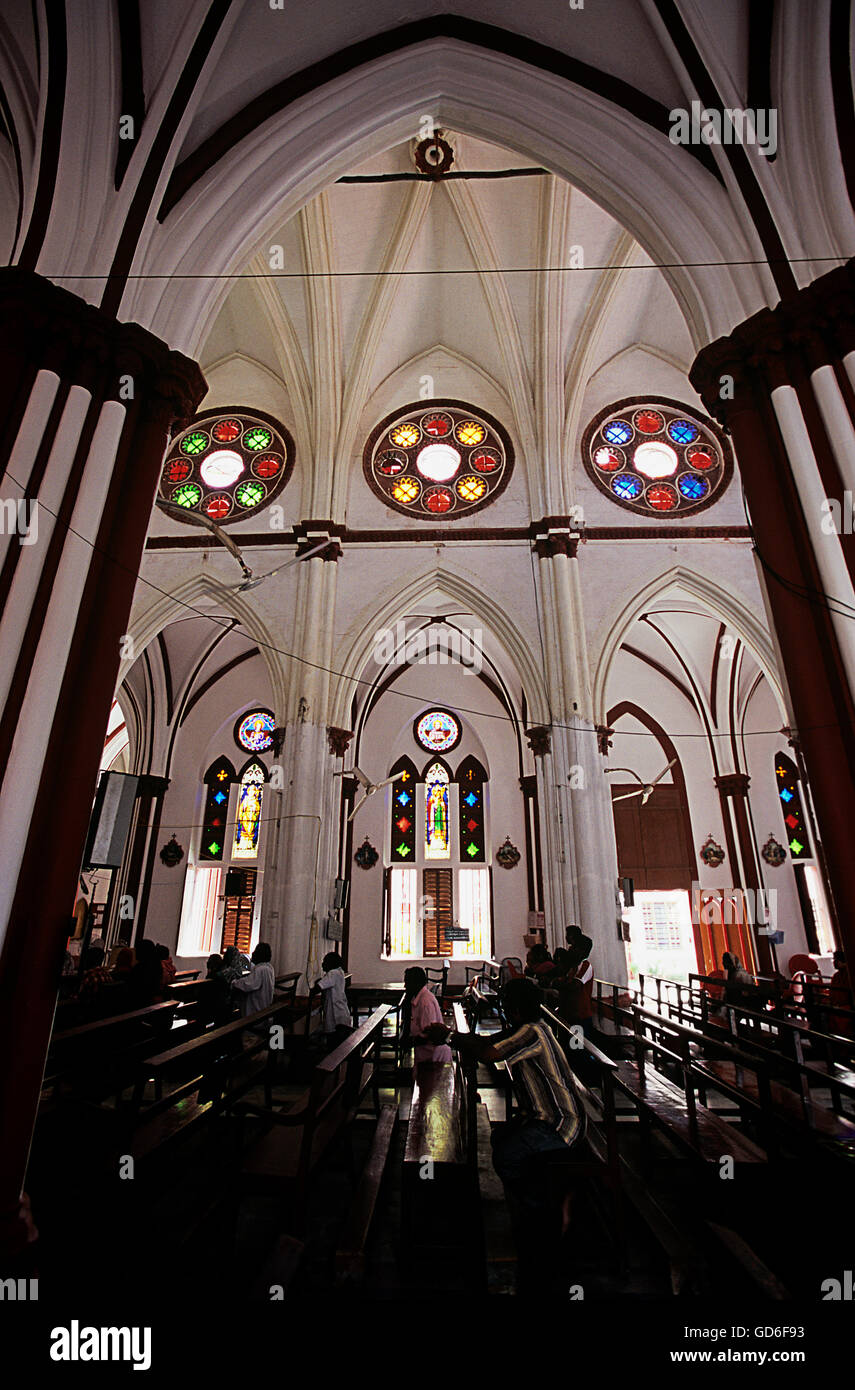 Interior of a church Stock Photo - Alamy