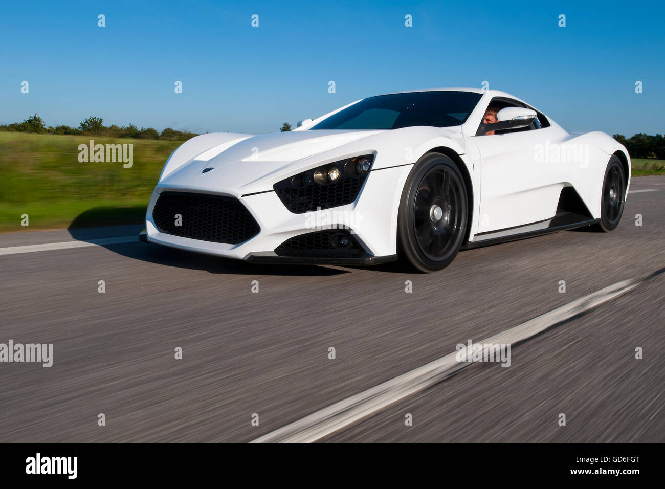 2009 Zenvo Danish 1000bhp supercar Stock Photo - Alamy
