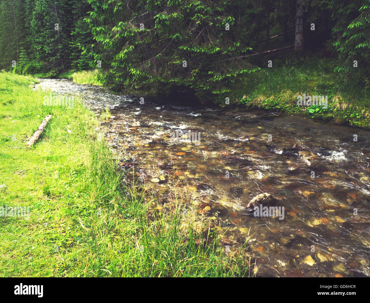 Mountain stream flood hi-res stock photography and images - Alamy