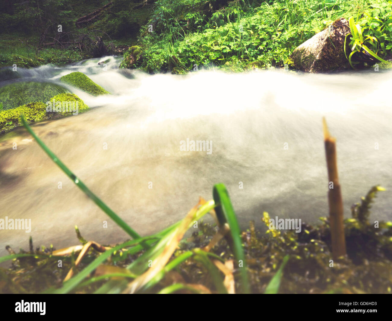 River water flow spring flood hi-res stock photography and images - Alamy