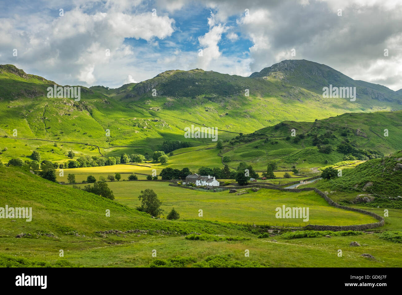 Great Langdale, Cumbria, England Stock Photo - Alamy
