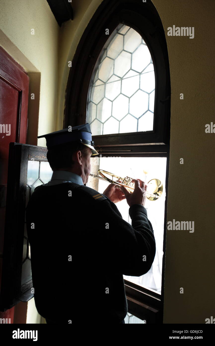 Hejnal trumpet call hi-res stock photography and images - Alamy