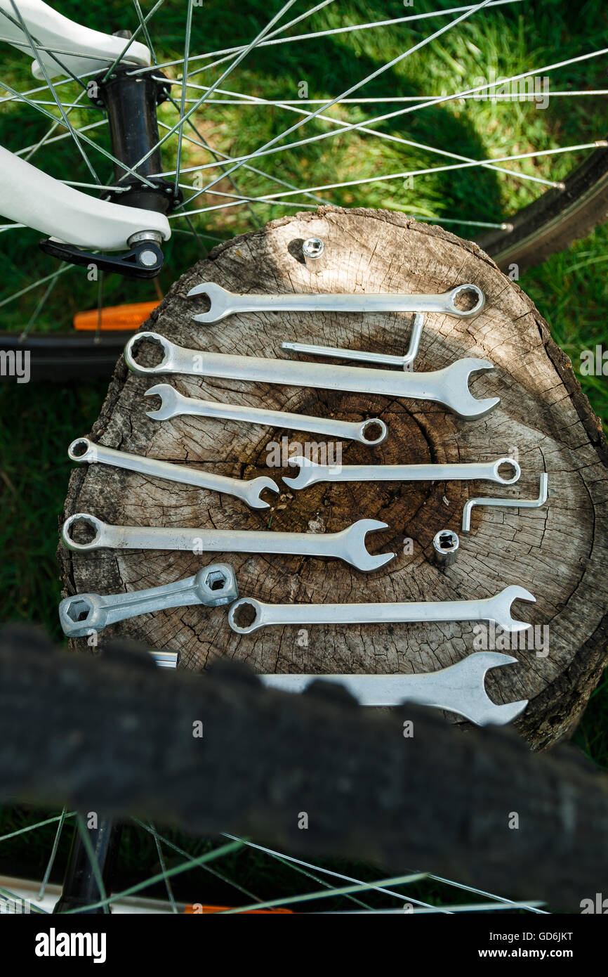 Rusty Bicycle Parts High Resolution Stock Photography and Images - Alamy