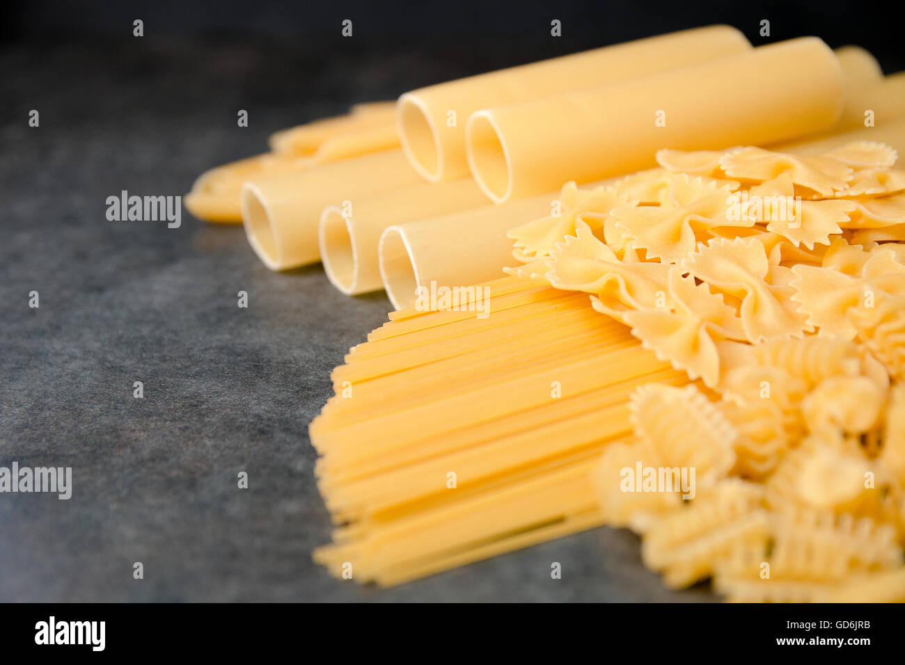 Types Of Dried Pasta High Resolution Stock Photography and Images - Alamy