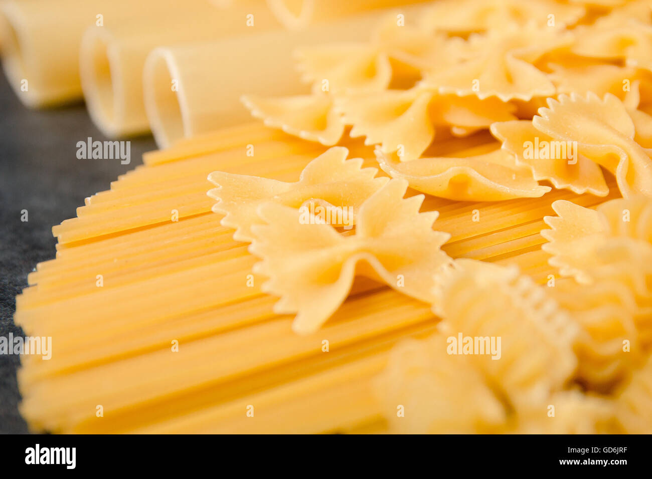 Types Of Dried Pasta High Resolution Stock Photography and Images - Alamy