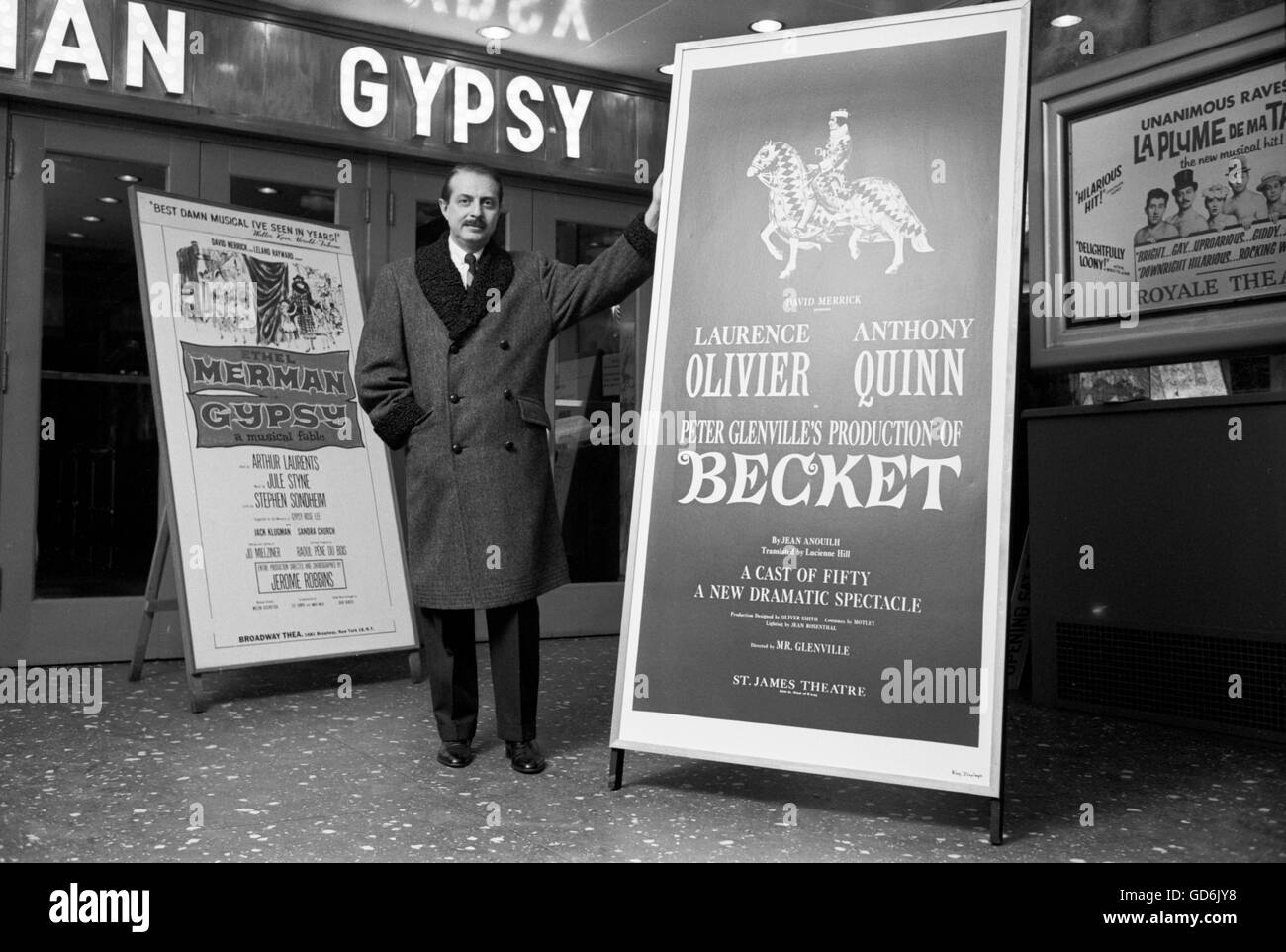 David Merrick, 1960 Stock Photo - Alamy