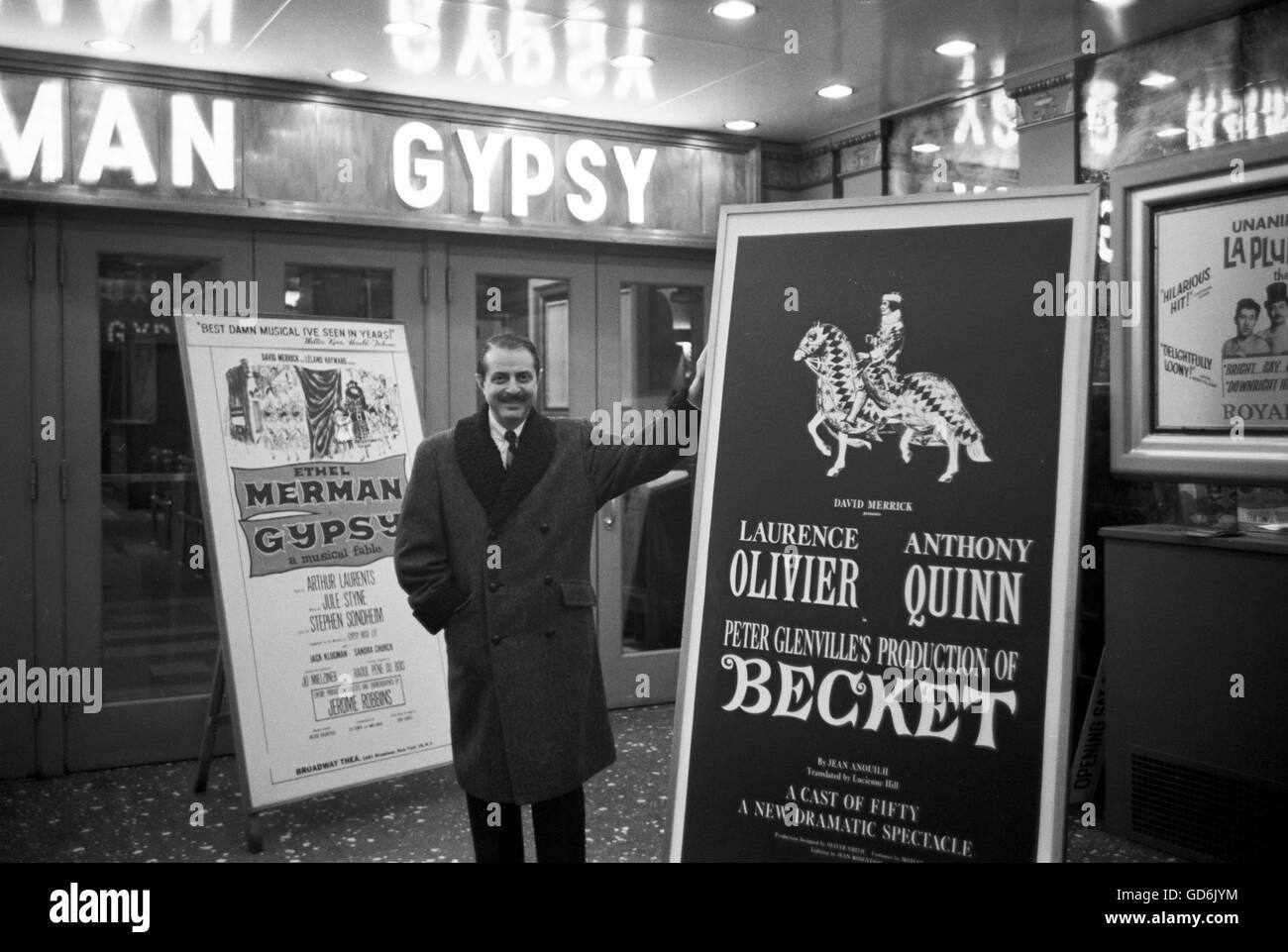 David Merrick, 1960 Stock Photo - Alamy
