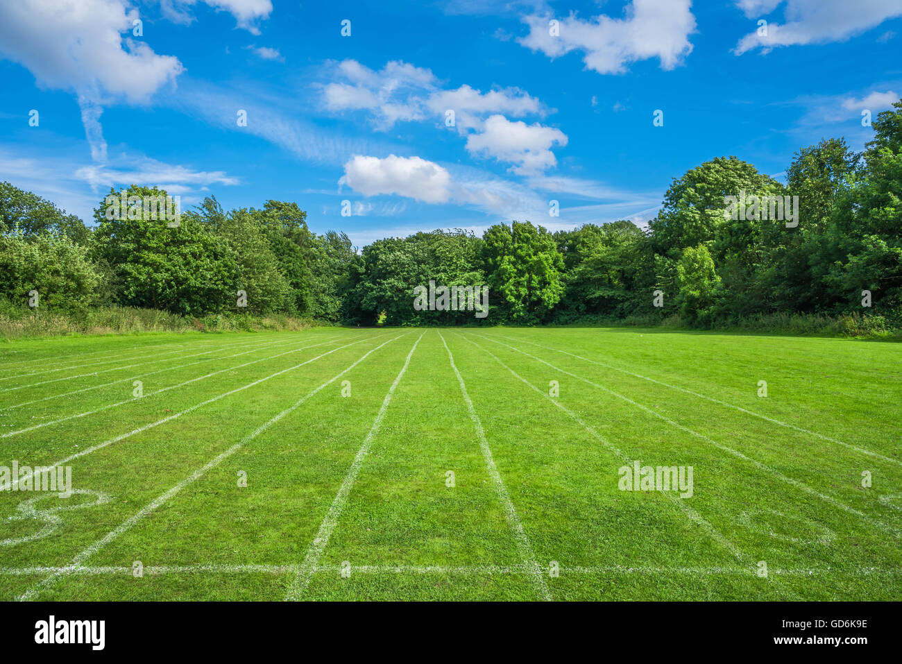 Hampstead Garden Suburb green, London, UK Stock Photo - Alamy