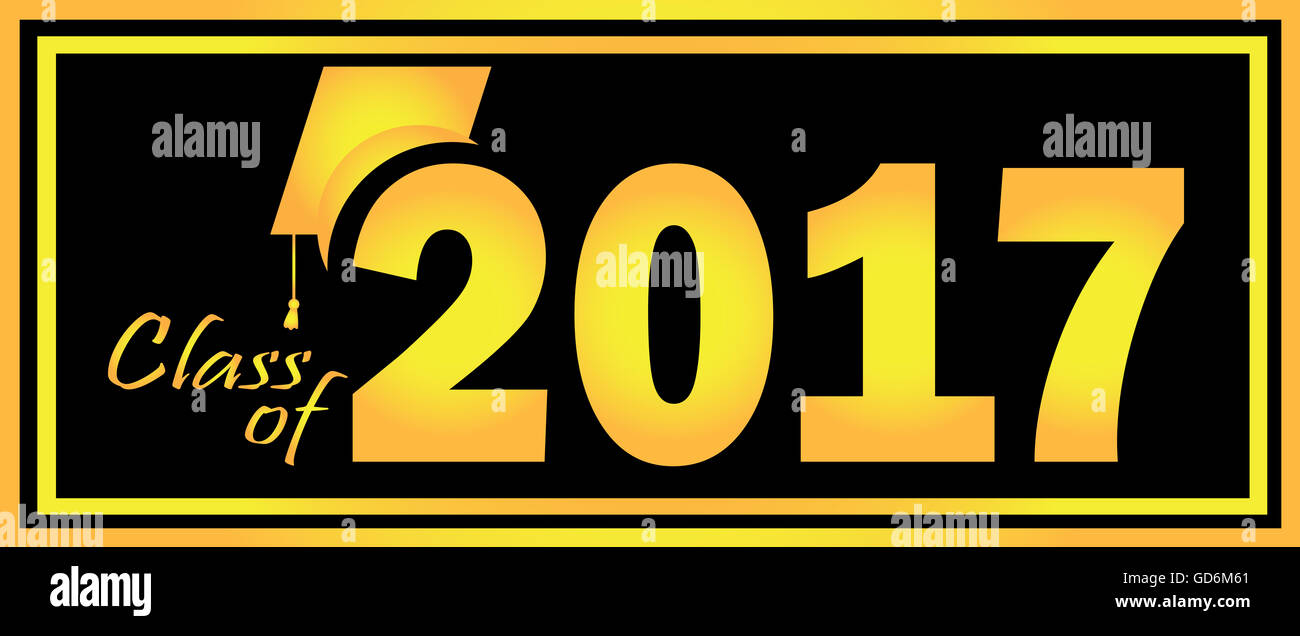 Class of 2017 Stock Photo - Alamy