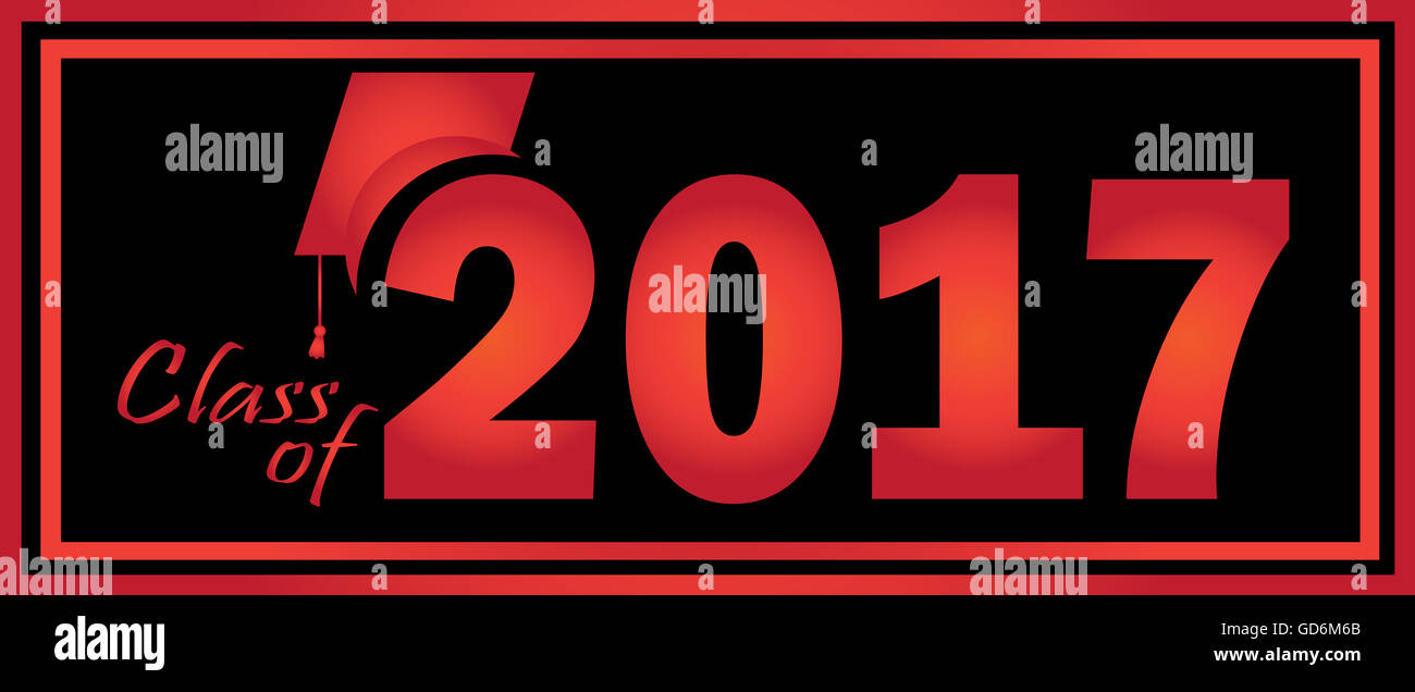 Class of 2017 Stock Photo - Alamy