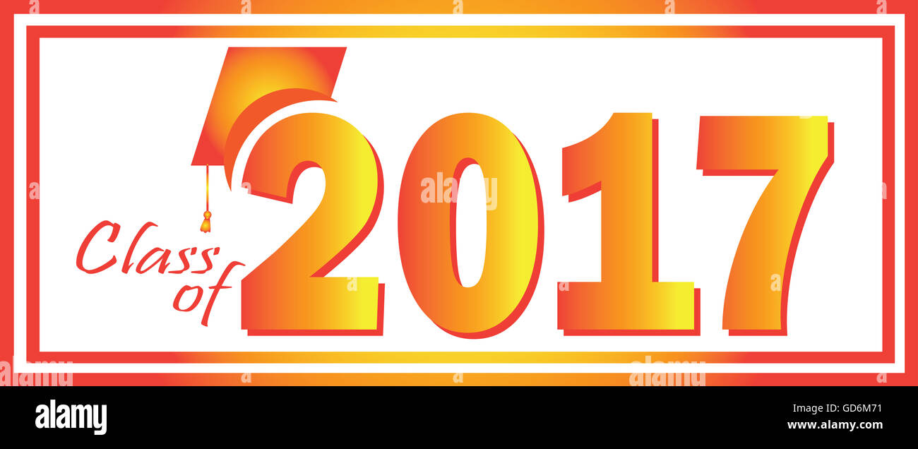 Class of 2017 Stock Photo - Alamy