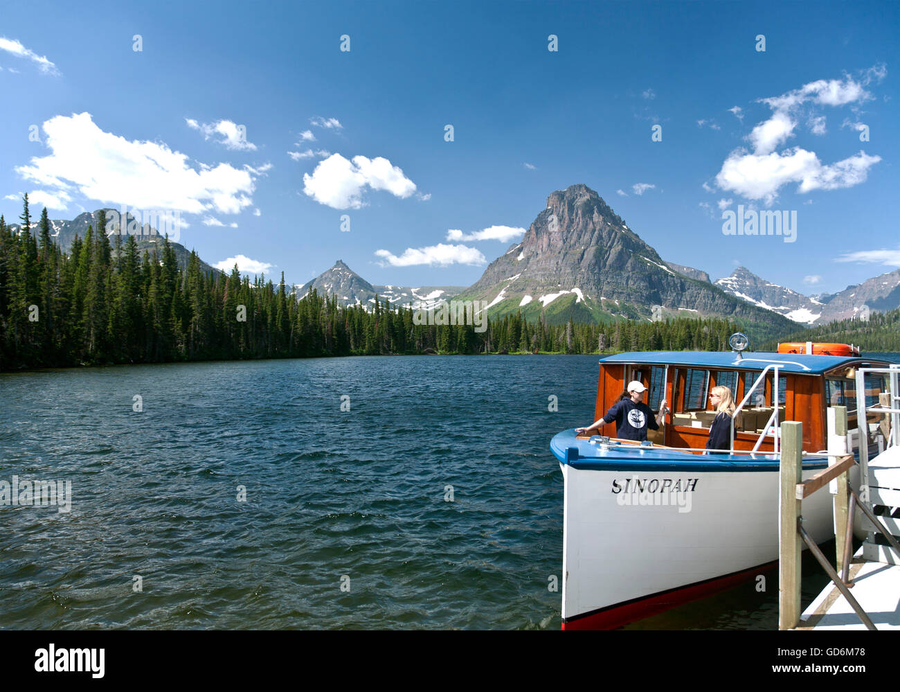 Two Medicine Area, Glacier National Park: Two Medicine Lake and ...