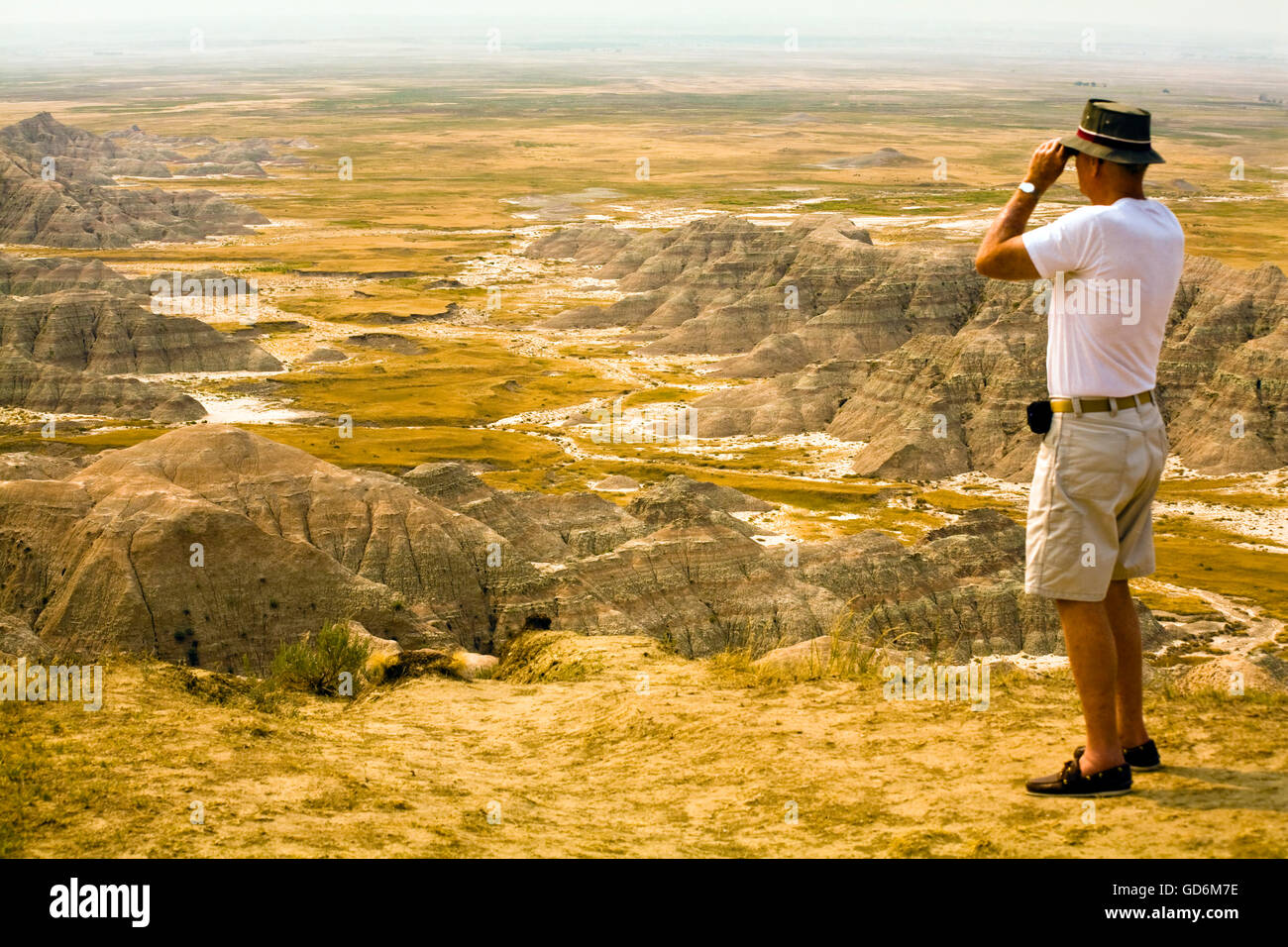 Yellow mound badlands hi-res stock photography and images - Alamy
