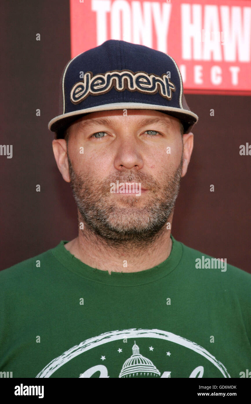 Fred Durst attends the Tony Hawk Foundation 3rd Annual Stand Up For ...
