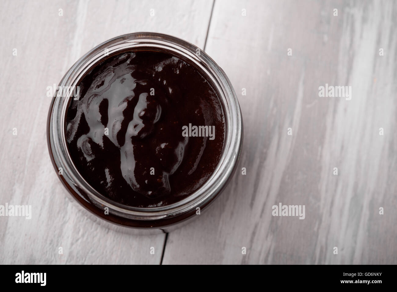 Natural diy homemade chocolate jam Stock Photo - Alamy
