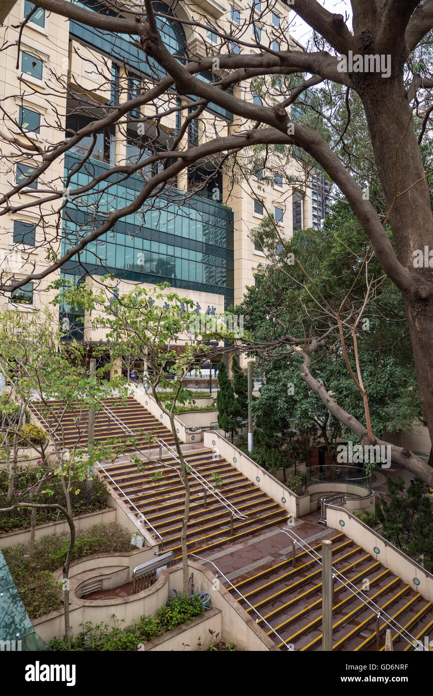 Central Library building, Causeway Road, Hong Kong, China Stock Photo ...